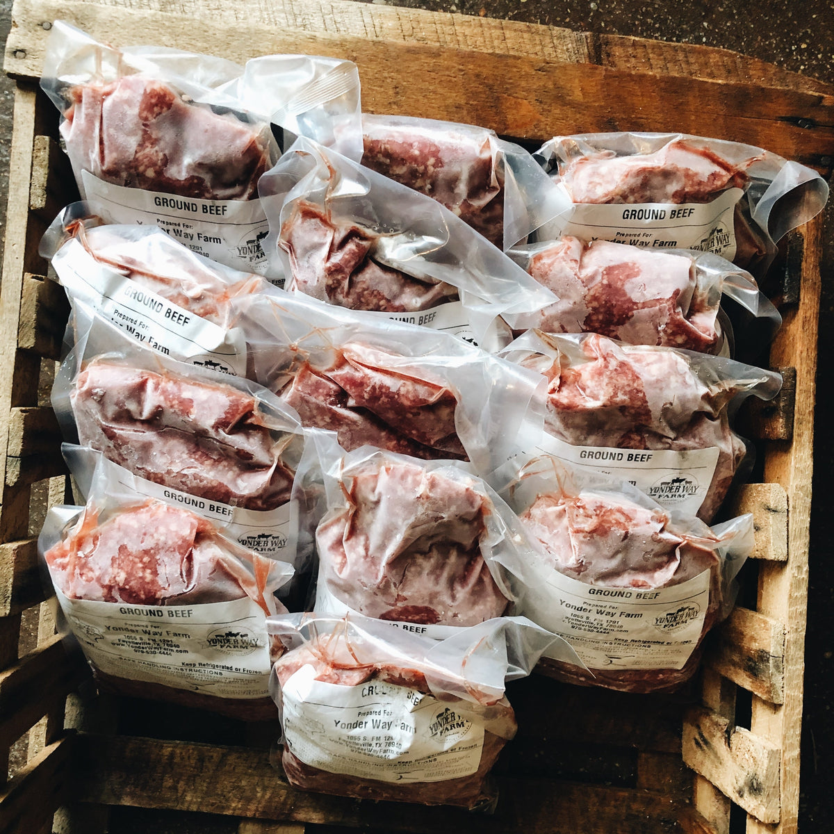 Bulk Bundle: Ground Beef + Ground Pork Blend – Yonder Way Farm